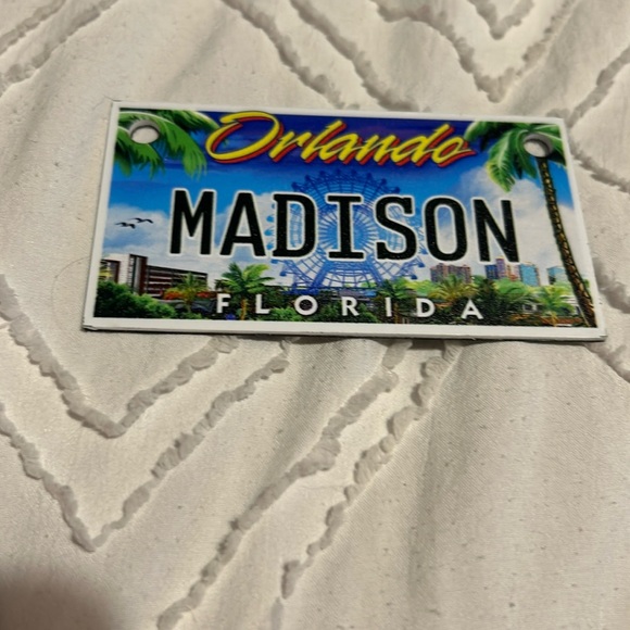 Wall Decor | Madison Orlando Florida License Plate Fridge Magnet | Poshmark